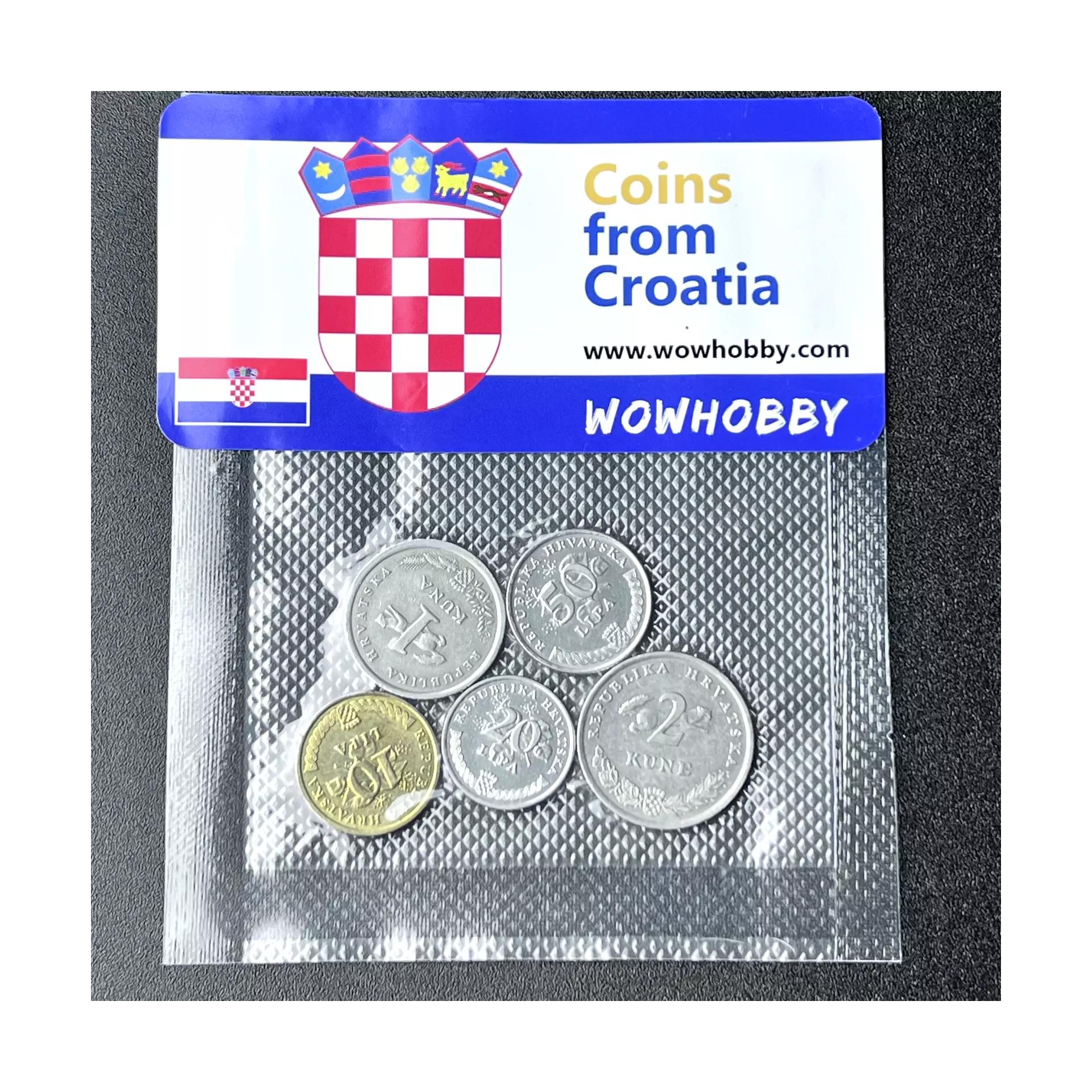 Croatia 5 Random Coins – WowHobby