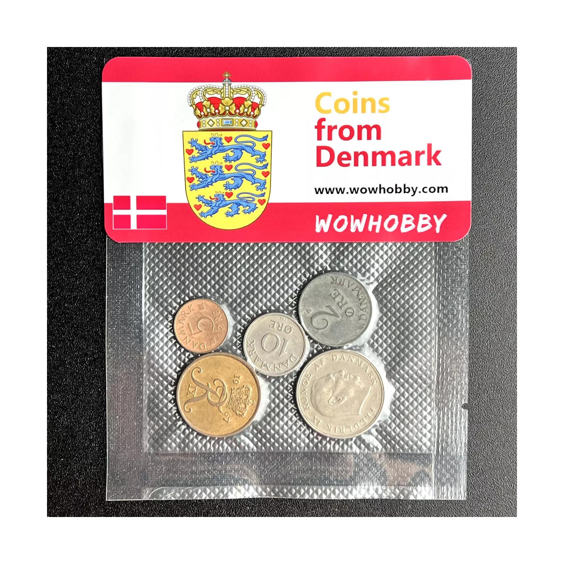 Denmark 5 Random Coins – WowHobby
