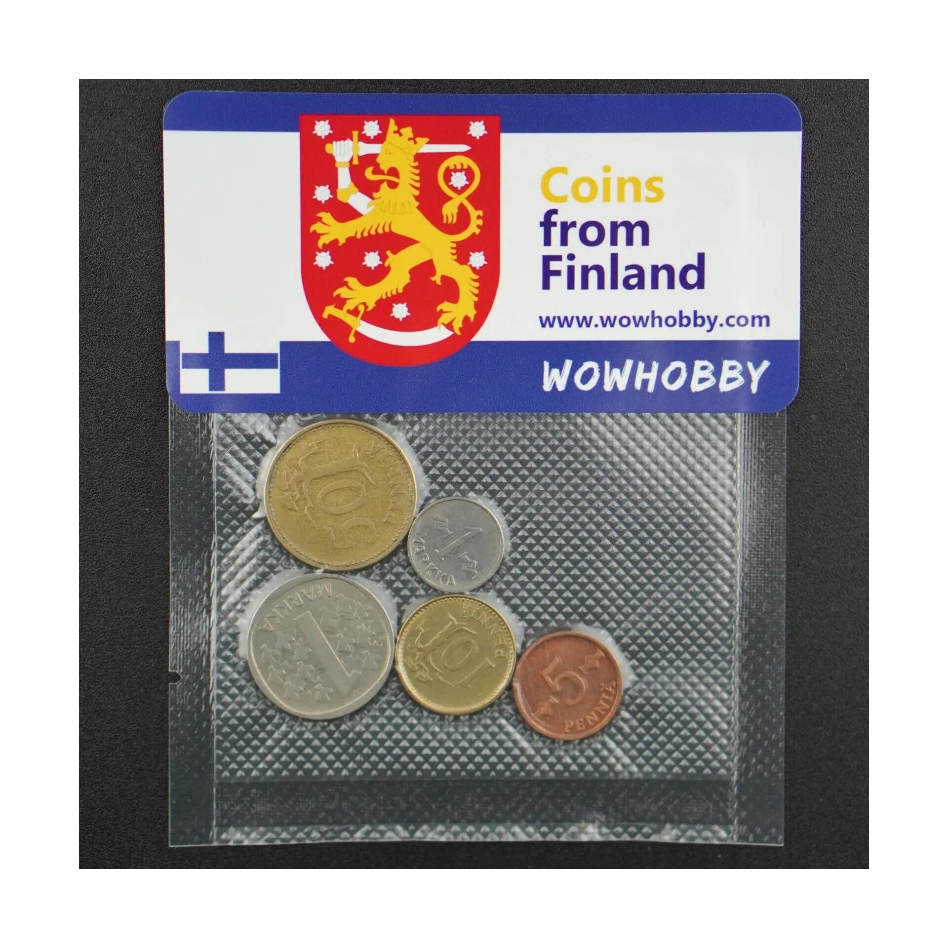 Finland 5 Random Coins – WowHobby