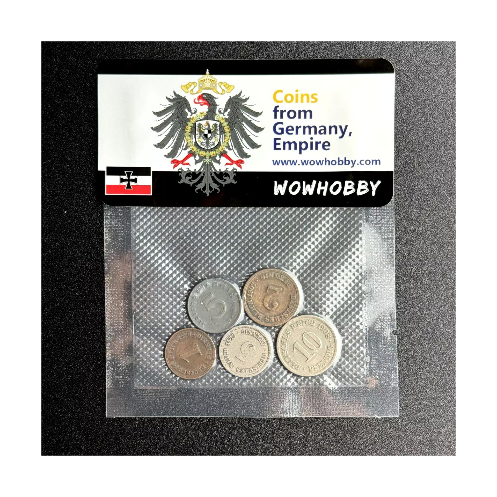 Germany, Empire 5 Random Coins – WowHobby