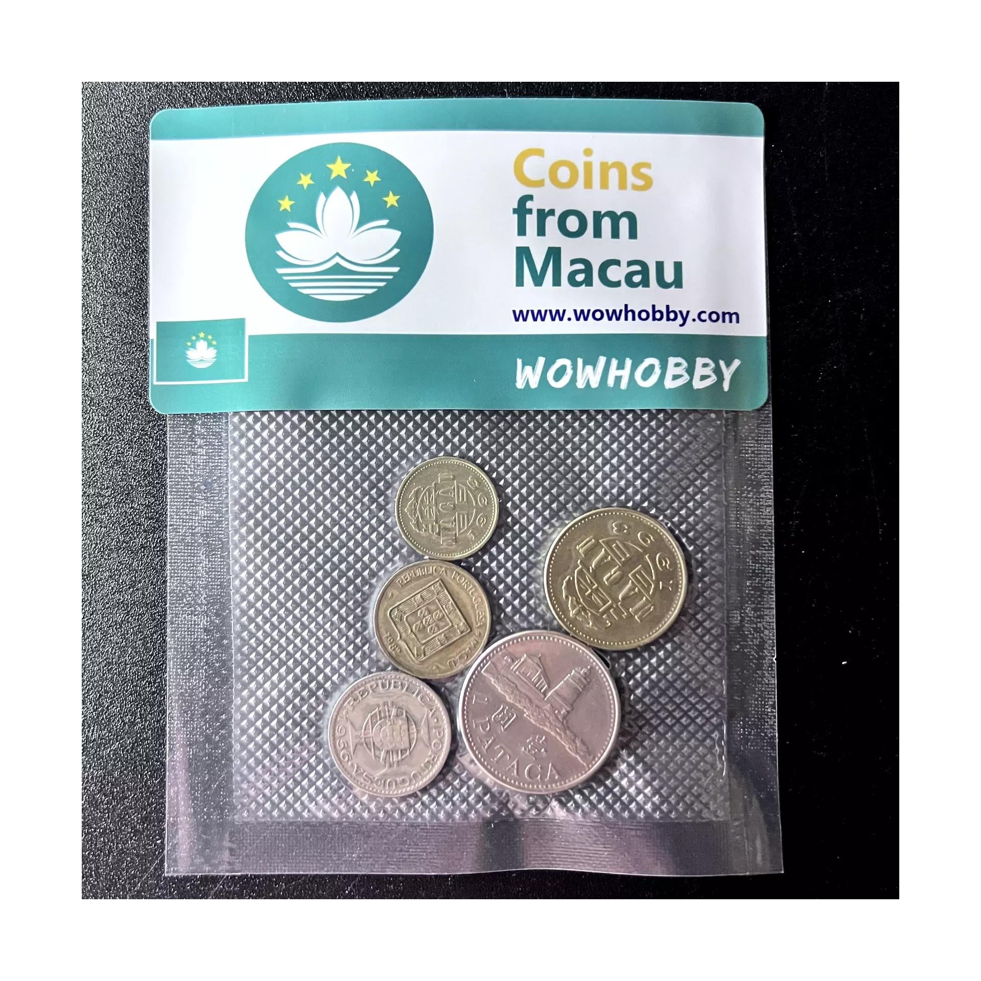 Macau 5 Random Coins – WowHobby