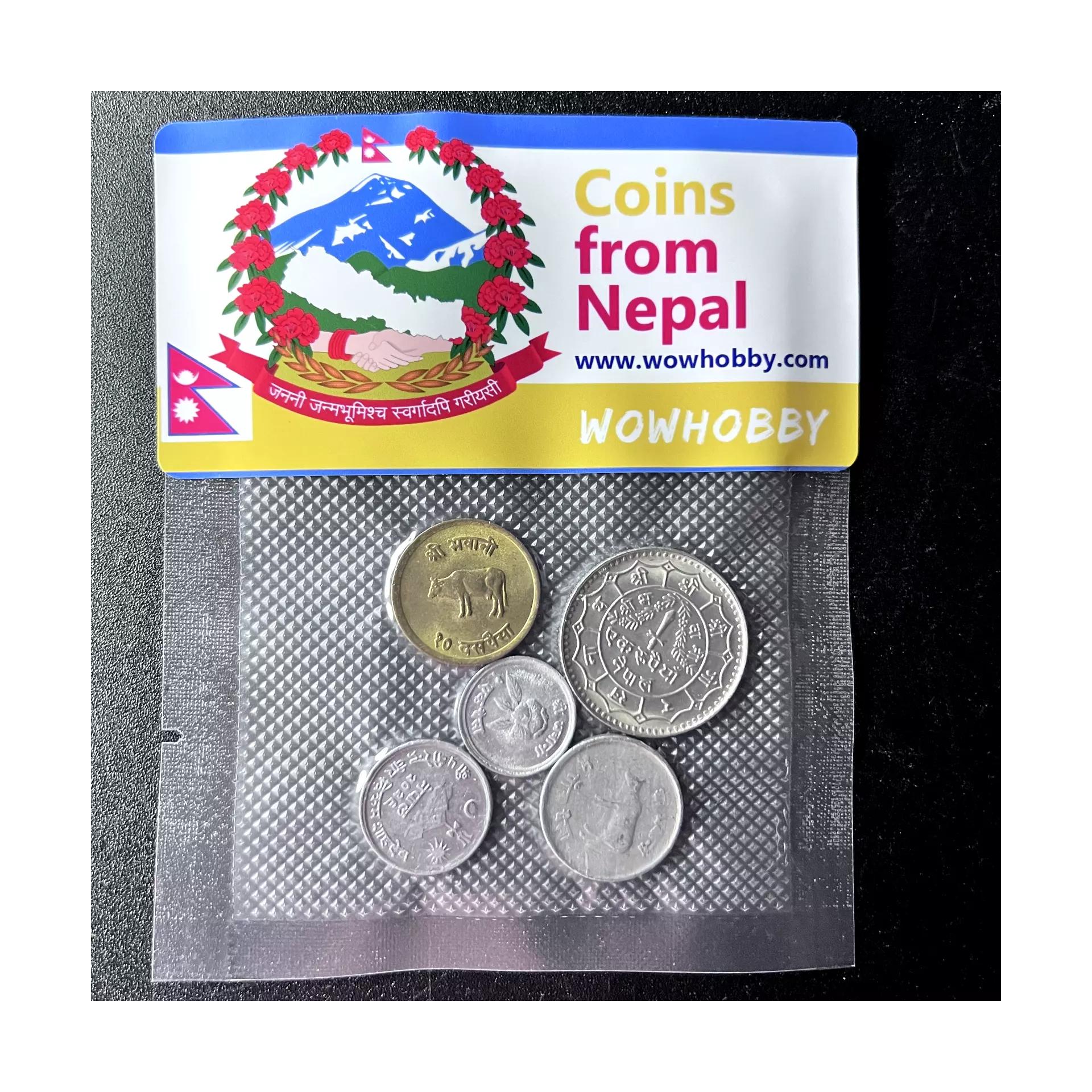 Nepal 5 Random Coins – WowHobby