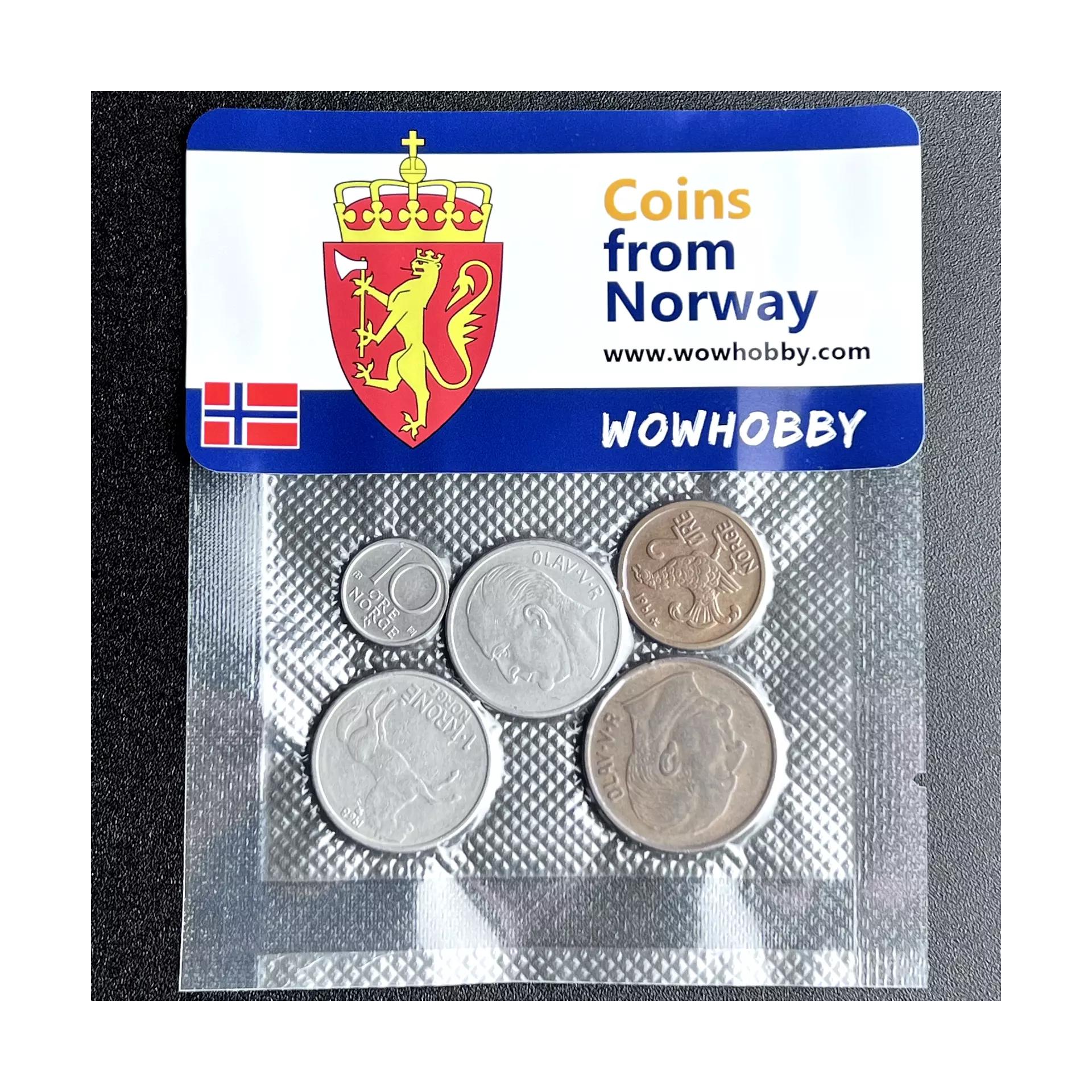 Norway 5 Random Coins – WowHobby