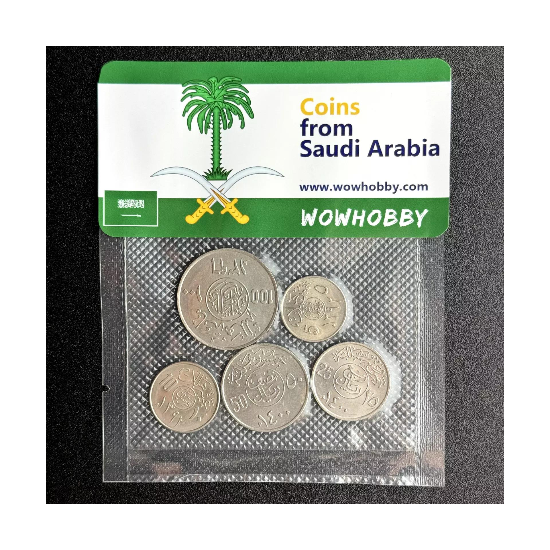 Saudi Arabia 5 Random Coins – WowHobby