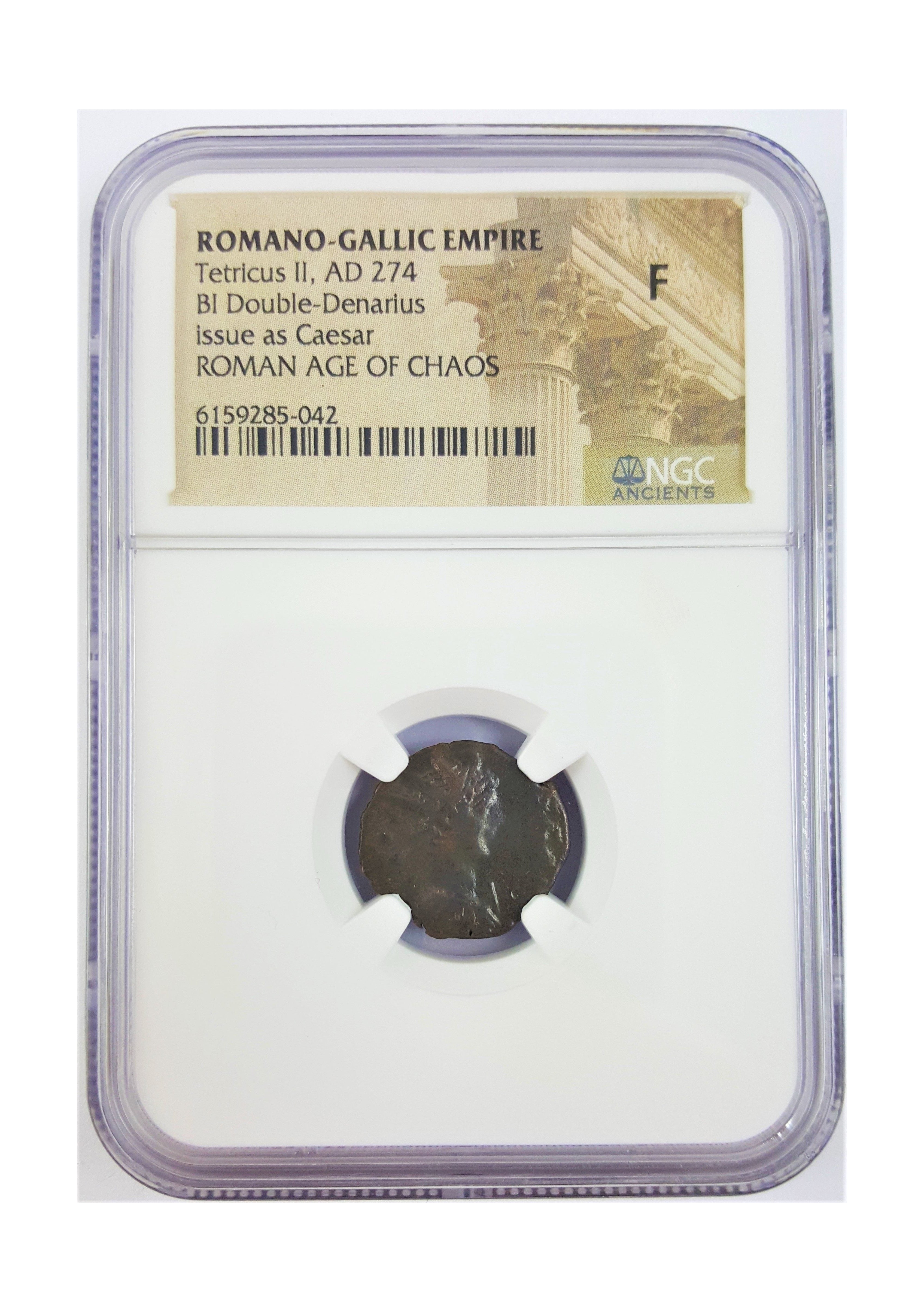 Tetricus II Roman AE (AD 273-274) Graded – wowhobby